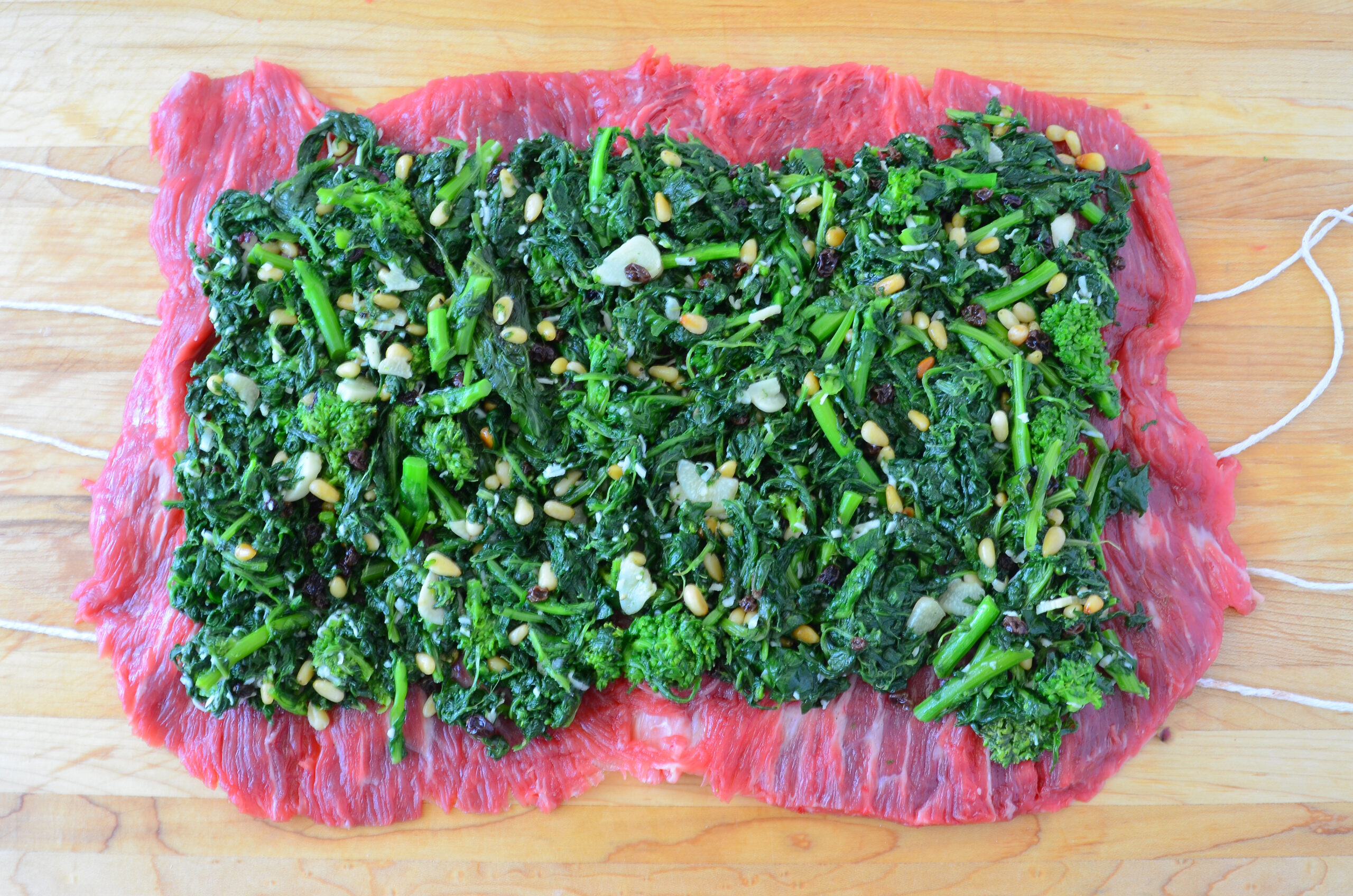 Sicilian Style Rolled Stuffed Flank Steak – A Sicilian Peasant's Table
