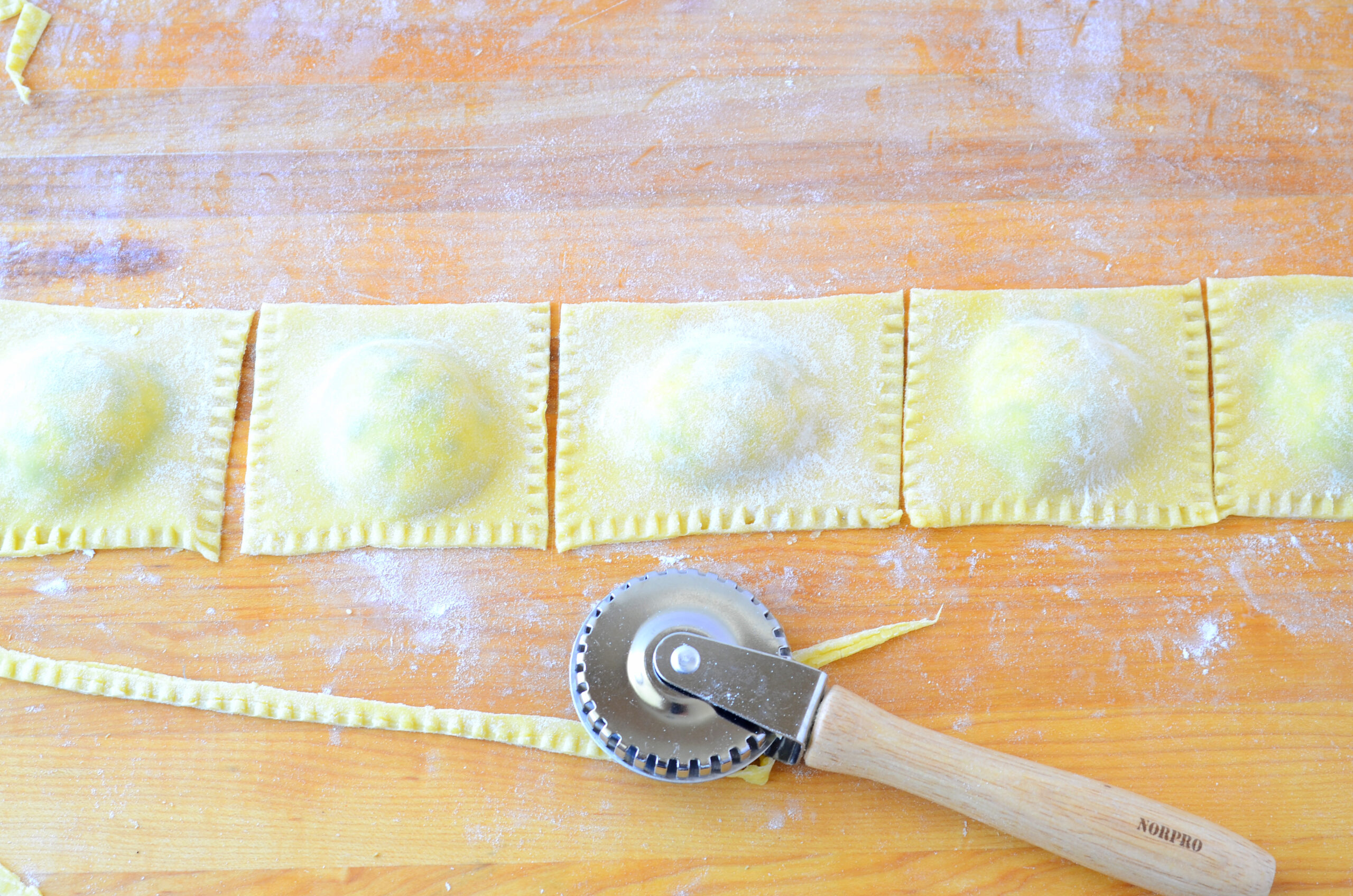 Ricotta and Spinach Ravioli – A Sicilian Peasant's Table